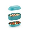 Alessi FOOD A PORTER Lunchbox - Pojemnik na Lunch - Turkusowy ...
