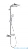 Hansgrohe zestaw prysznicowy Crometta E 240 1jet, EcoSmart 27281000 ...