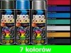 Deco farba lakier spray metalik efekt metaliczny zielony 400ml