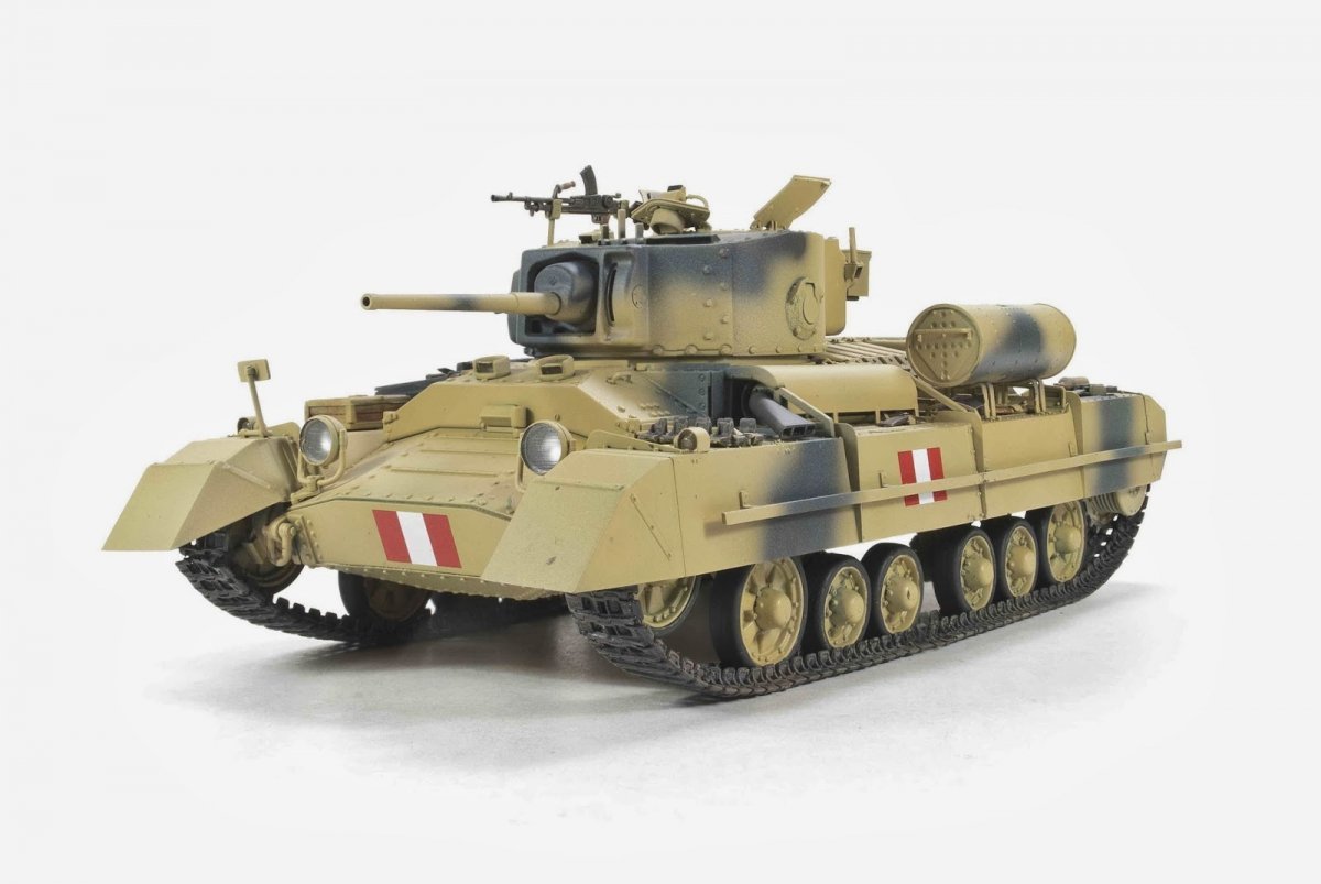 AFV Club 35201 Valentine Mk.III w/Rotatrailer (1:35)