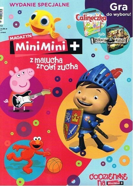MiniMini Magazyn Wydanie specjalne z grą Calineczka Mądre dziecko ...